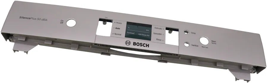 Bosch Dishwasher Facia Panel Part 00777874 -Silver – PartsNet
