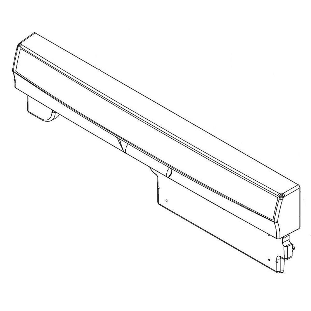 Frigidaire 5304517658 White Dishwasher Control Panel Assembly – PartsNet