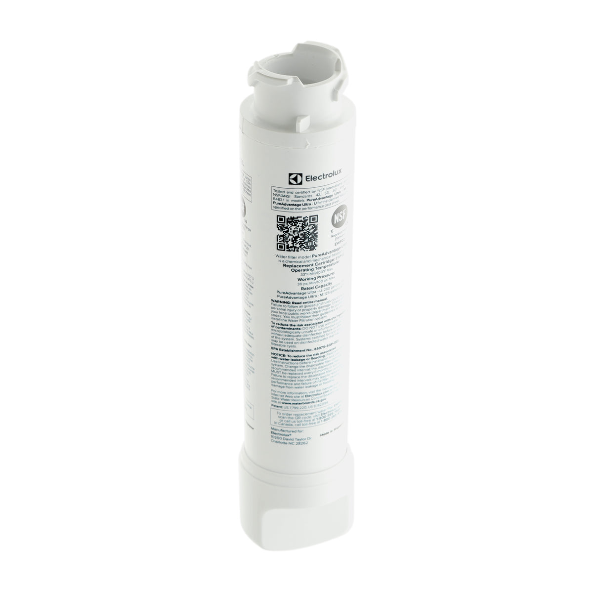 Frigidaire EWF02/EWF02C Ultra PureAdvantage Refrigerator Water Filter ...