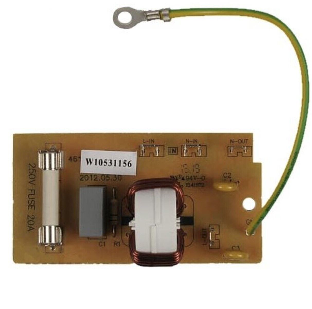 Whirlpool WPW10531156 Microwave Noise Filter Part – PartsNet