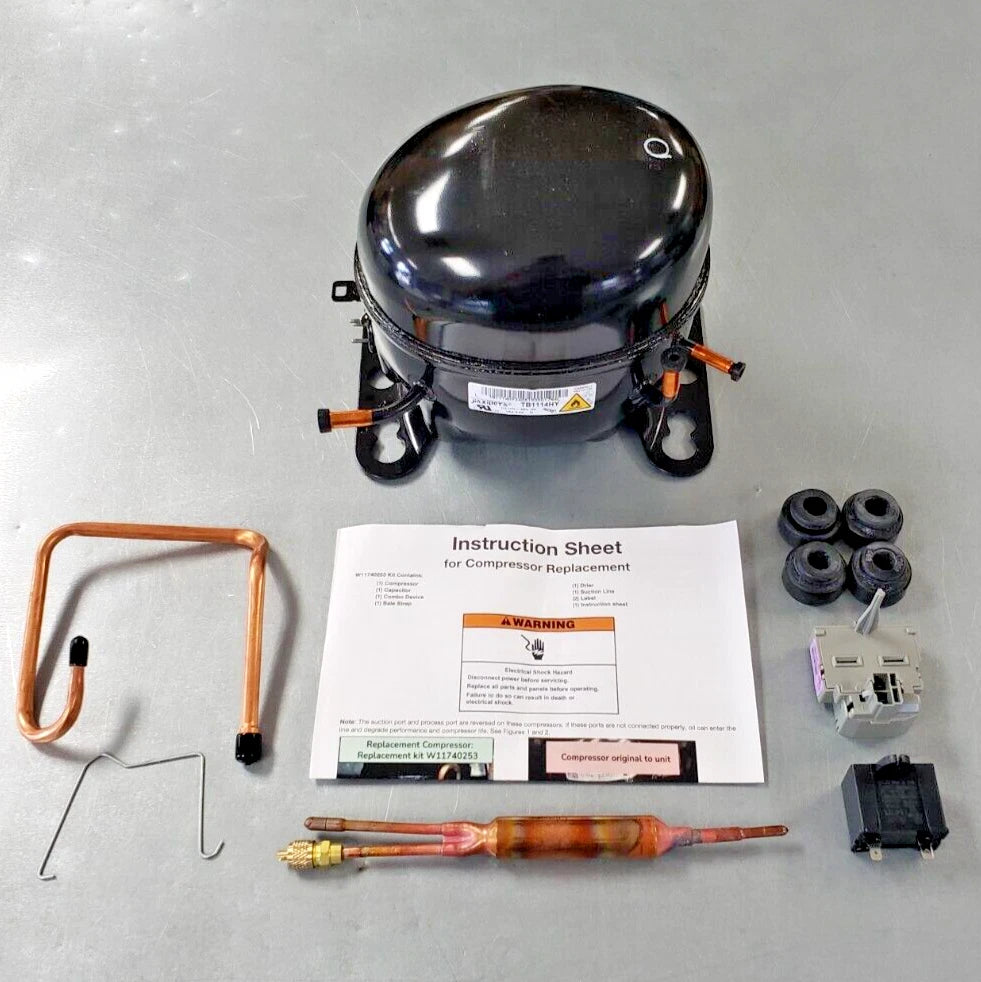 Whirlpool Refrigerator Compressor Service Kit W11740253 – PartsNet